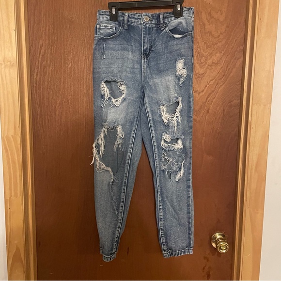 Elite Jeans | Jeans | Elite Jeans Distressed Baggy Jeans | Poshmark
